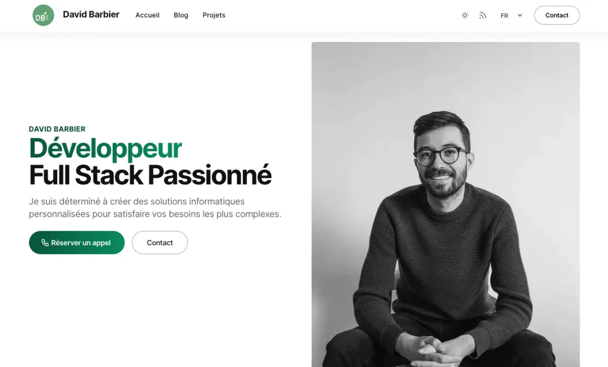 Développeur Ajaccio, création de sites web - David Barbier